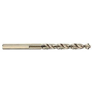 DEWALT Drill Bit, Gold Ferrous Oxide, Pilot Point,, 25/64-Inch (DW1925)