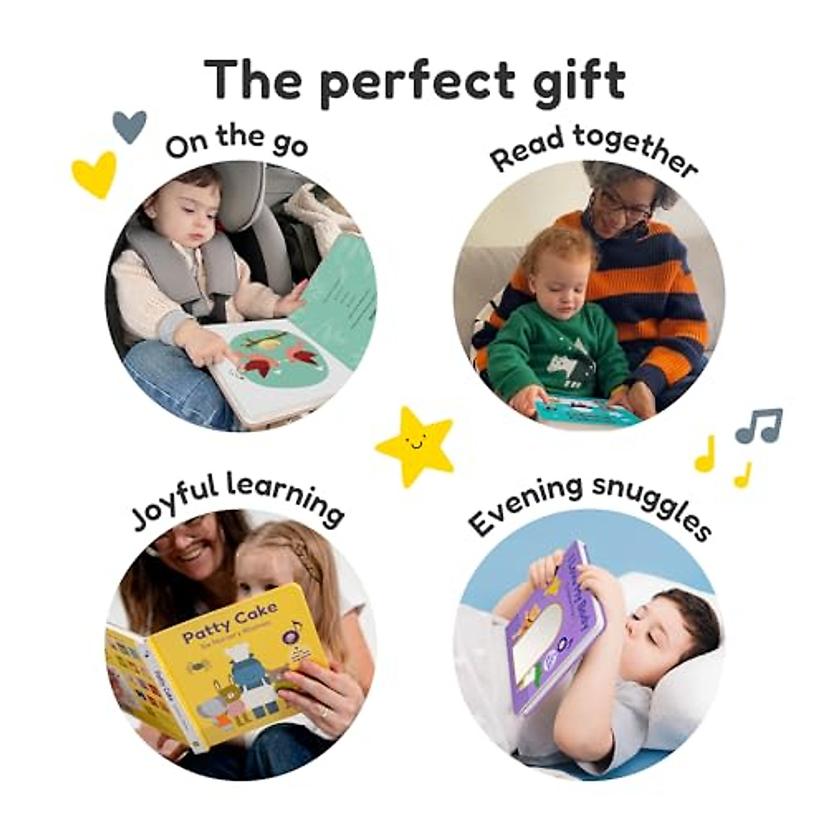 Cali's Books Patty Cake Nursery Rhyme Interactive Books for 1 Year Old - Perfect 1 Year Old Girl Gifts Sound Book for Toddlers 1-3 - Musical Book for Toddlers with 6 Favorite Songs