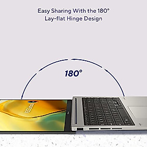 ASUS Zenbook 15 OLED Laptop, 15.6” OLED 2.8K Display, AMD Ryzen 7 7735U CPU, AMD Radeon Graphics, 32GB RAM, 1TB SSD, Windows 11 Home, Basalt Grey, UM3504DA-DS76