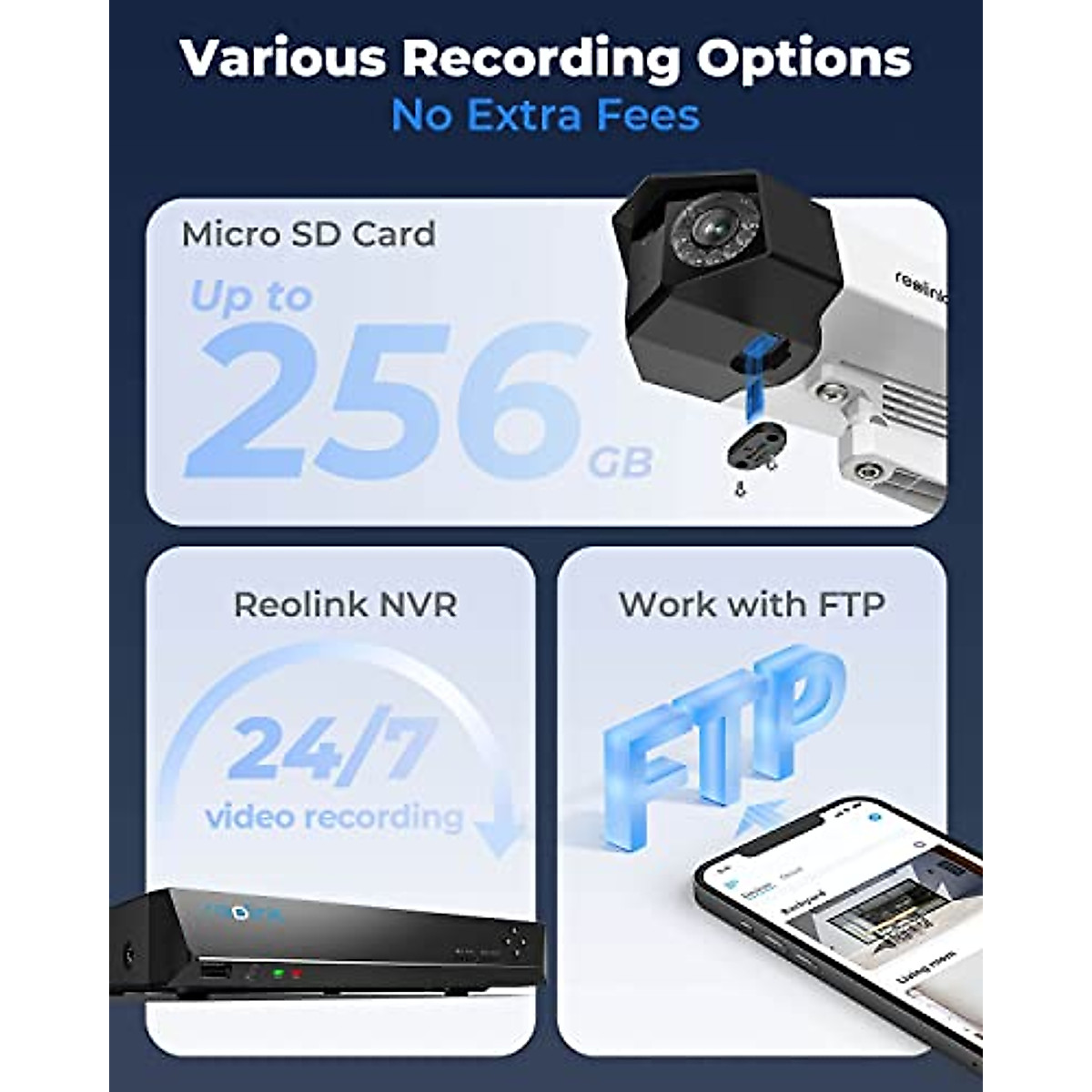 REOLINK PoE Security Camera Outdoor System, IP Camera with Dual-Lens 150° Filed of View, Smart Human/Vehicle Detection, 4MP/2K Color Night Vision, Two-Way Talk, Duo PoE