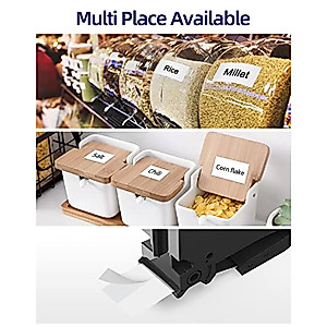 Unistar Compatible PTouch 36mm TZ Tape Replacement for Brother Label Maker 36mm Label Tape TZe-261 TZ261 for Brother Ptouch PT-P910BT T-P900 PT-3600 PT-550, 1-1/2 Inch Laminated Black on White, 2PK