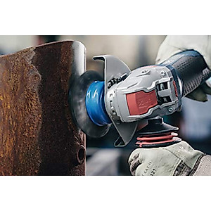 Bosch GWX13-50VSP 5 In. X-LOCK Variable-Speed Angle Grinder with Paddle Switch, Black,grey,blue