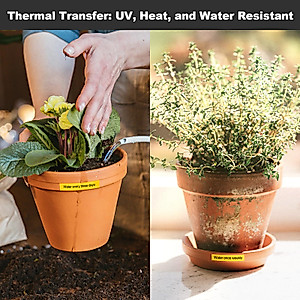 SUPVAN Label Maker Machine LP5120M Thermal Label Printer with Keyboard Multiple Template Available Laminated Label for Organization Work Office Black