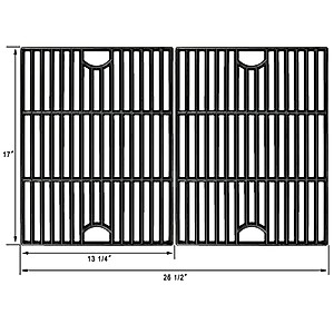 Utheer Grill Replacement Parts for Home Depot Nexgrill 720-0830H, 5 Burner 720-0888 720-0888N 720-0888S Gas Grill, Included 5 Grill Burner Tube, 5 Heat Plates, 2 Cooking Grate and 5 Ignitor Wire Kit