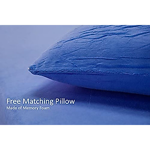 Irvine Home Collection Twin 6 inch Gel Memory Foam Mattress | Free Matching Pillow | Medium Firm | Cool Sleep | CertiPUR-US Certified | No Fiberglass | Great for Kids, Bunk Beds, Trundle, and Daybeds