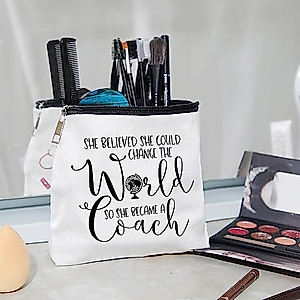 WZJHCL Coach Appreciation Gift Thank You Gift For Hockey Baseball Soccer Football Volleyball Softball Swim Cheer Coach Survival Kit Coach Gift For Woman (World Coach)