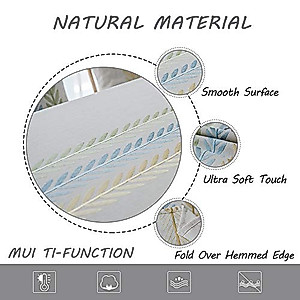 LINENLUX Stylish Square Rectangular Tablecloth/Table Cover for Kitchen Dinning Tabletop Decoration Coffee Water Plant Rectangle/Oblong 55 X 86 in