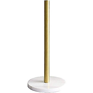 PuTwo Paper Towel Holder Countertop Stand-up Toilet Paper Roll Holder Kitchen Roll Holder Kitchen Towel Holder Vertical Paper Towel Stand, Toilet Paper Holder Stand Tower Holders for Bathrooms Kitchen