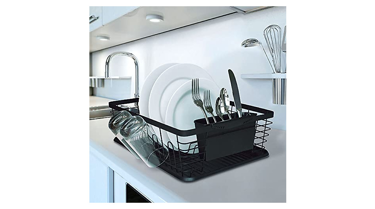 Trendy Loft 13" x 17" Steel Dish Drainer Rack