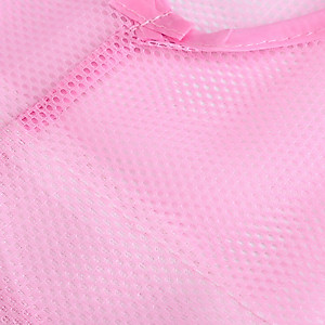 Yosoo Hanging Mesh Storage Bag, Space Saving Hanging Mesh Storage Bag for Clothes Cosmetics Shampoo Shower Gel ()