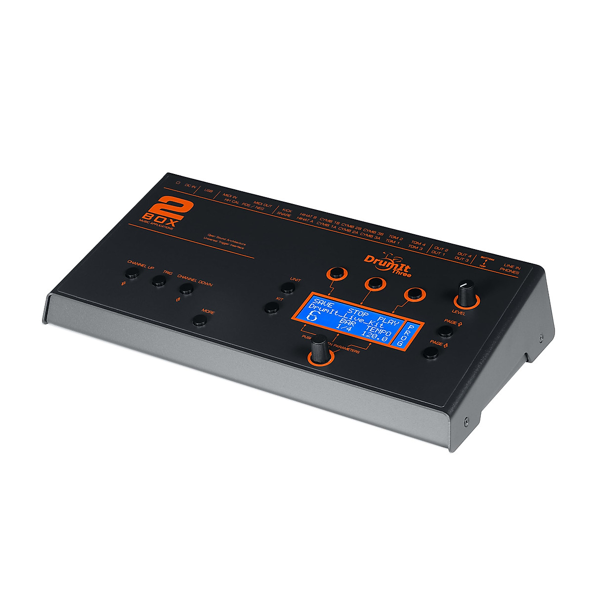 2BOX Electronic Drum Modules (D3),Black
