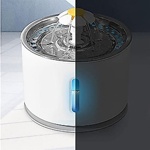 FUUIE Bowls for Food and Water New Electric Automatic Pet Cat and Dog Water Dispenser Water Dispenser Feeder Bowl Pet Water Dispenser Pet Cats and Dogs (Color : Blue)