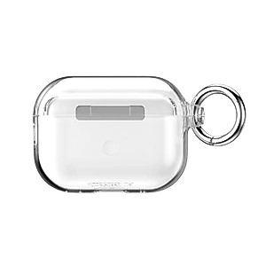 Speck Products Presidio Clear for Airpods Pro 2nd/1st Generation Case, Clear/Bright Silver
