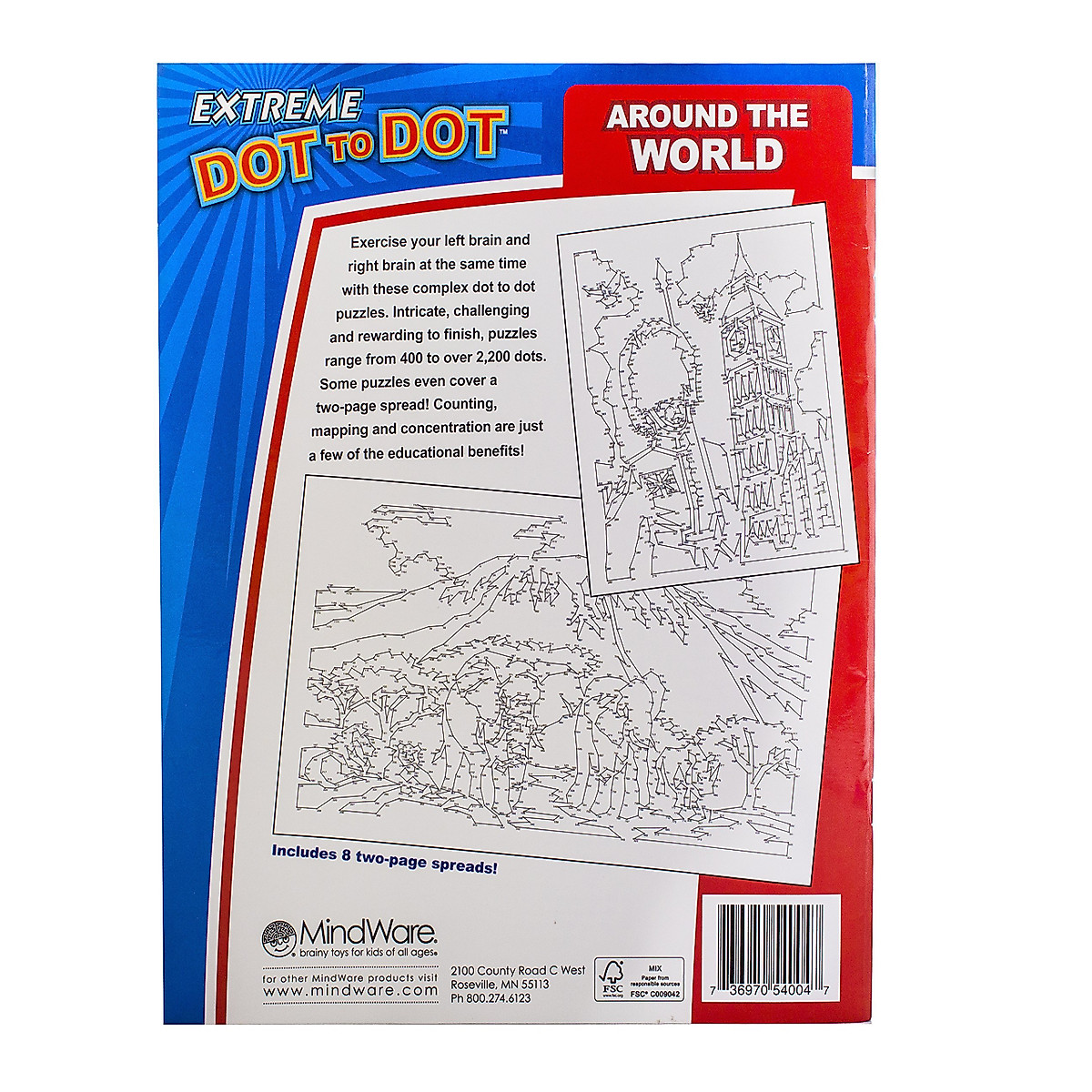 MindWare Extreme Dot to Dot:Around The World