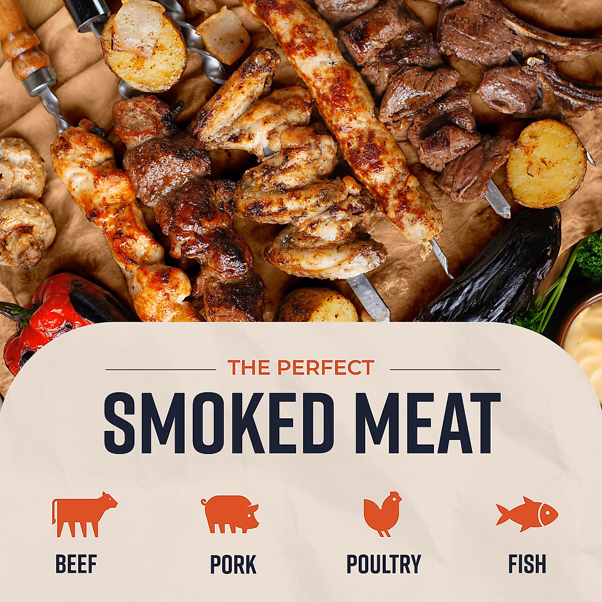 Brown Kraft Butcher Paper Roll - 18 Inch x 100 Feet - USA Made - Food-Grade Paper for Wrapping and Smoking Meat, BBQ, Grilling, Perfect Brisket Crust - Durable, Unbleached, Uncoated & Unwaxed