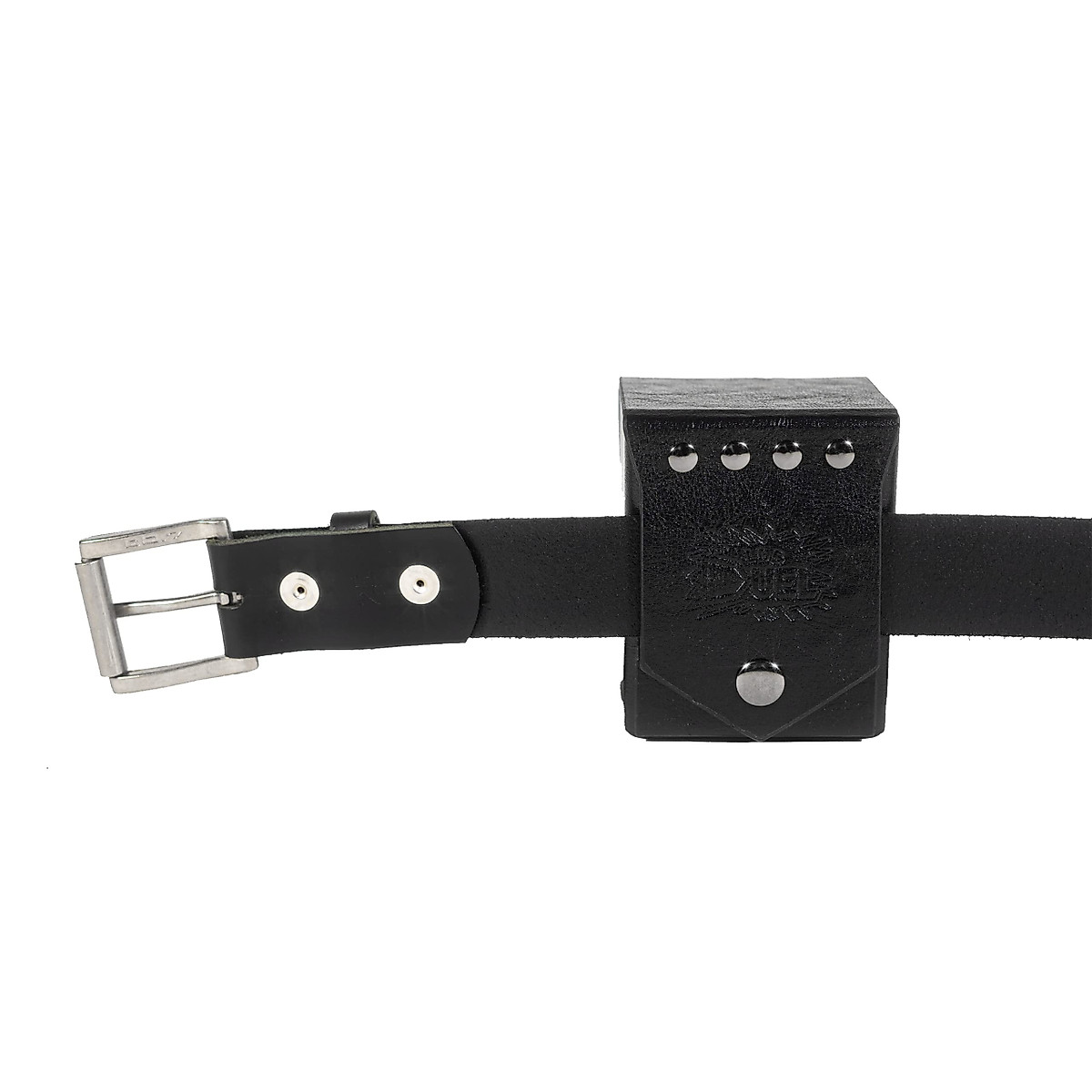 Yu'Gi Deck Box Replica, 80 Size, Hard Shell, Faux Leather, Belt Loop, Compatible with Yu-Gi-Oh!, Magic: The Gathering, Pokemon TCG, Cardfight!! Vanguard