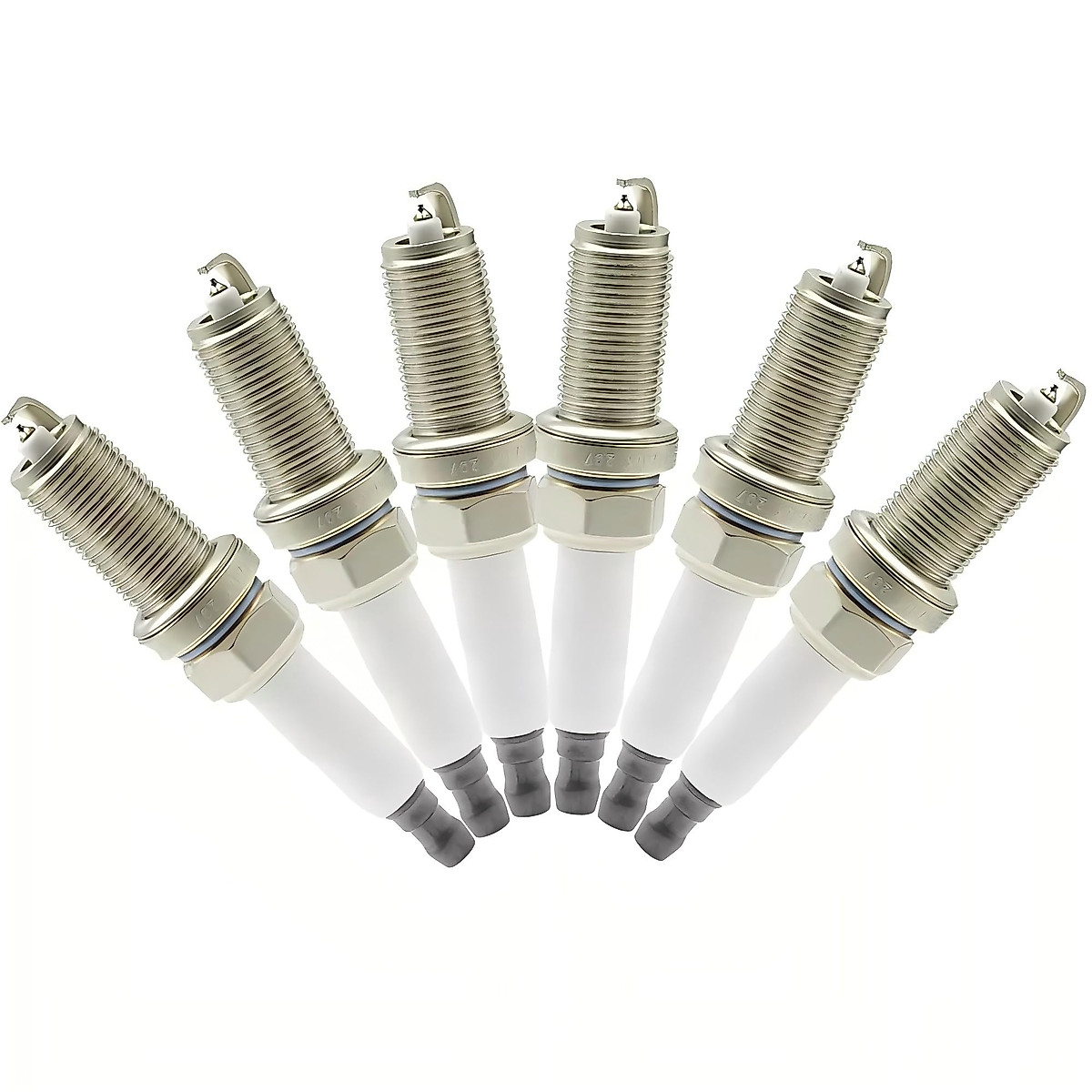 QSDJLM 6PCS Spark Plugs Replacement for FR7NPP332 12122158253 BM,W E60 E70 E83 E90