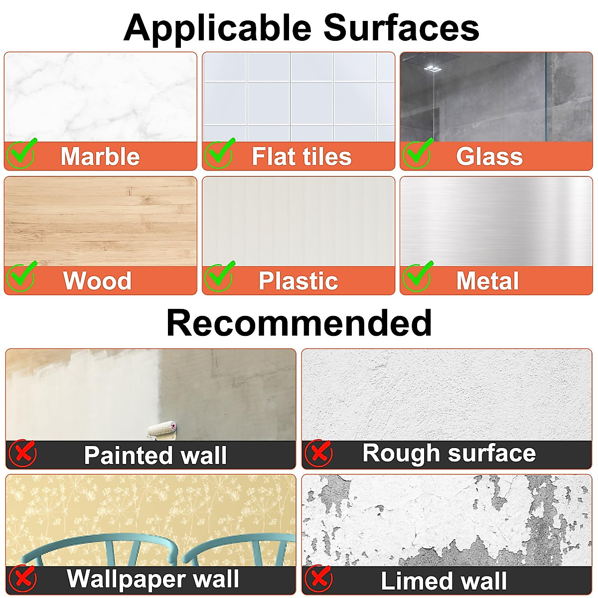 Adove Adhesive Hooks for Hanging, 24 Pack Heavy Duty Wall Hooks, Towel Coat Hooks Waterproof, Transparent Self Adhesive Sticky Hook for Kitchen Keys Glass Door,No Nail Utility Ceiling Hooks