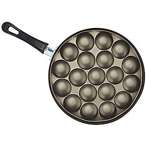 Patisse Pancake Aluminium Pan, Grey Metallic/Black