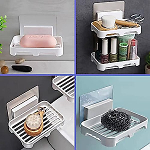 YeeBeny Shower Caddy Suction Cup Set Shower Shelf Shower Basket, rv shower caddy Powerful Heavy Duty Hold up to 22lbs, for Shampoo & Toiletries, Kitchen Bathroom Bedroom Organizer, 3-Pack