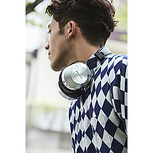 PIONEER Bluetooth and High-Resolution Over Ear Wireless Headphone, Silver (SE-MS7BT-S)