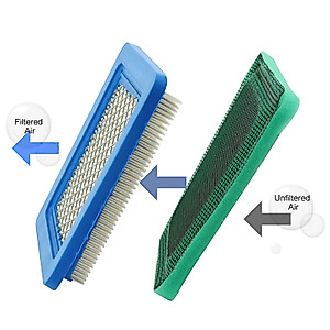 FLYPIG 491588S Air Filter Compatible with 491588 4915885 399959 493537 Toro 20332 625e 675ex 725ex 675 series parts TB110 TB130 TB210 TB230 LG491588JD Lawn Mower with 491435 493537 Pre Filter