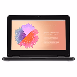 Dell Chromebook 11 3110 2-in-1 (2022) | 11" HD Touch | Core Celeron - 32GB SSD - 8GB RAM | 2 Cores Chrome OS (Renewed)