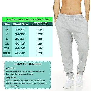 DARESAY 3 Pack: Men’s Athletic Pants with Pockets, Mens Sweatpants, Workout Pants for Men with Pockets (Up to 3XL)