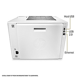 HP LaserJet Pro M452dn Color Laser Printer with Built-in Ethernet & Double-Sided Printing, Amazon Dash replenishment ready (CF389A)