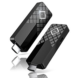 Mpiolife Wireless HDMI Transmitter and Receiver, HDMI Wireless Display Adapter, 5G Plug & Play Wireless HDMI Extender Sender for Streaming Video and Audio from Laptop/PC to TV/Monitor/Projector