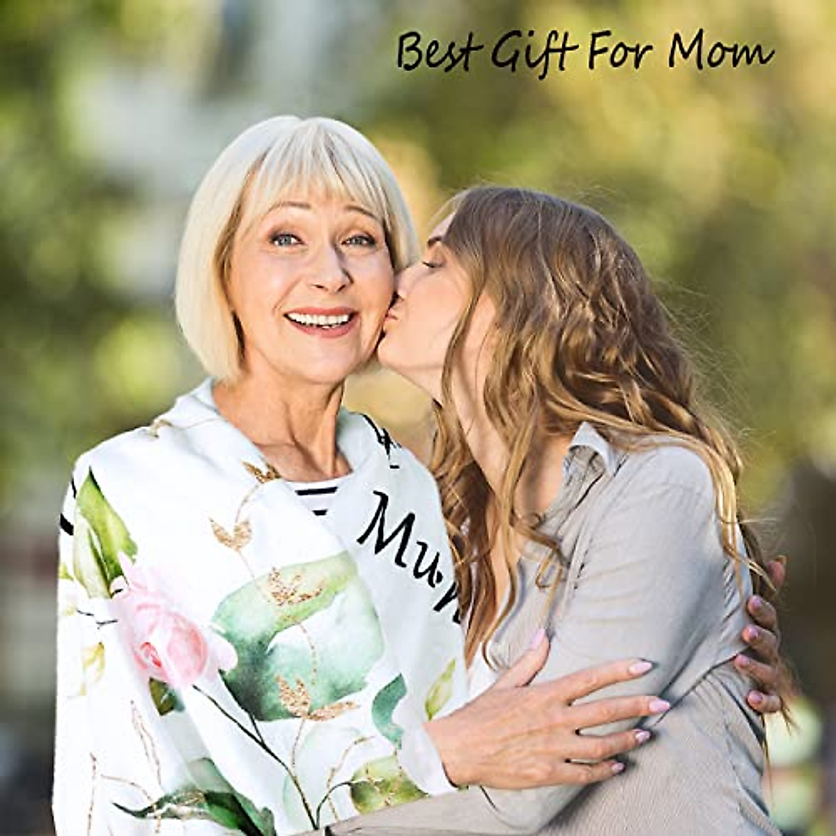 Gifts for Mom, Mother's Day Blanket Gifts for Mom from Son/Daughter, Birthday Anniversary for Mom, Soft and Cozy Flannel Throw Blanket, 50x60inch