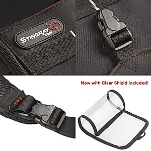 K-Tek KSF6 Stingray Bag for Zoom F6 Mixer/Recorder (Now with Clear Shield)