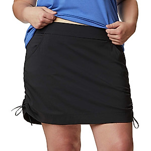 Columbia Women's Anytime Casual Skort, Black, Large