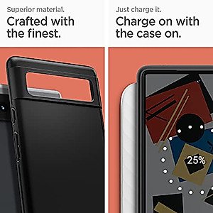 Spigen Thin Fit Designed for Google Pixel 6 Case (2021) - Black
