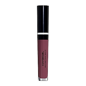 COVERGIRL Melting Pout Matte Liquid Lipstick, Secret- 300, 1 Count