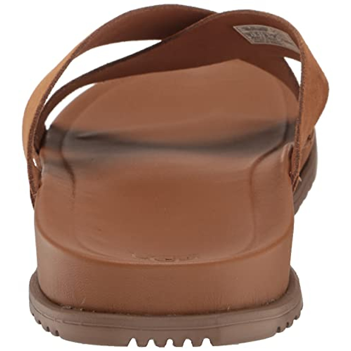 UGG Men's WAINSCOTT Slide Sandal, Chestnut Suede, 10