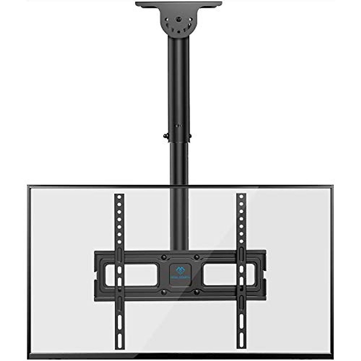 PERLESMITH Ceiling TV Mount, Hanging Full Motion TV Mount Bracket Fits Most 26-55 inch LCD LED OLED 4K TVs, Flat Screen Displays, TV Pole Mount Holds up to 99lbs, Max VESA 400x400mm, PSCM2