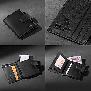 Felda RFID Small Womens Purse - Ladies Wallet Genuine Leather - Gift Box