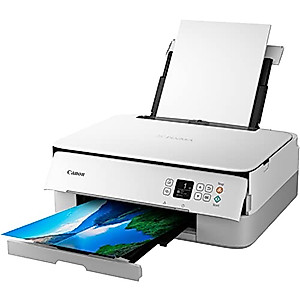 Canon Wireless Pixma Inkjet All in One Printer with Scanner - High Resolution Fast Speed Printing Compact Size Up to 4800x1200 DPI Color Resolution, Bonus Set of NeeGo Ink and 6 Ft Printer Cable