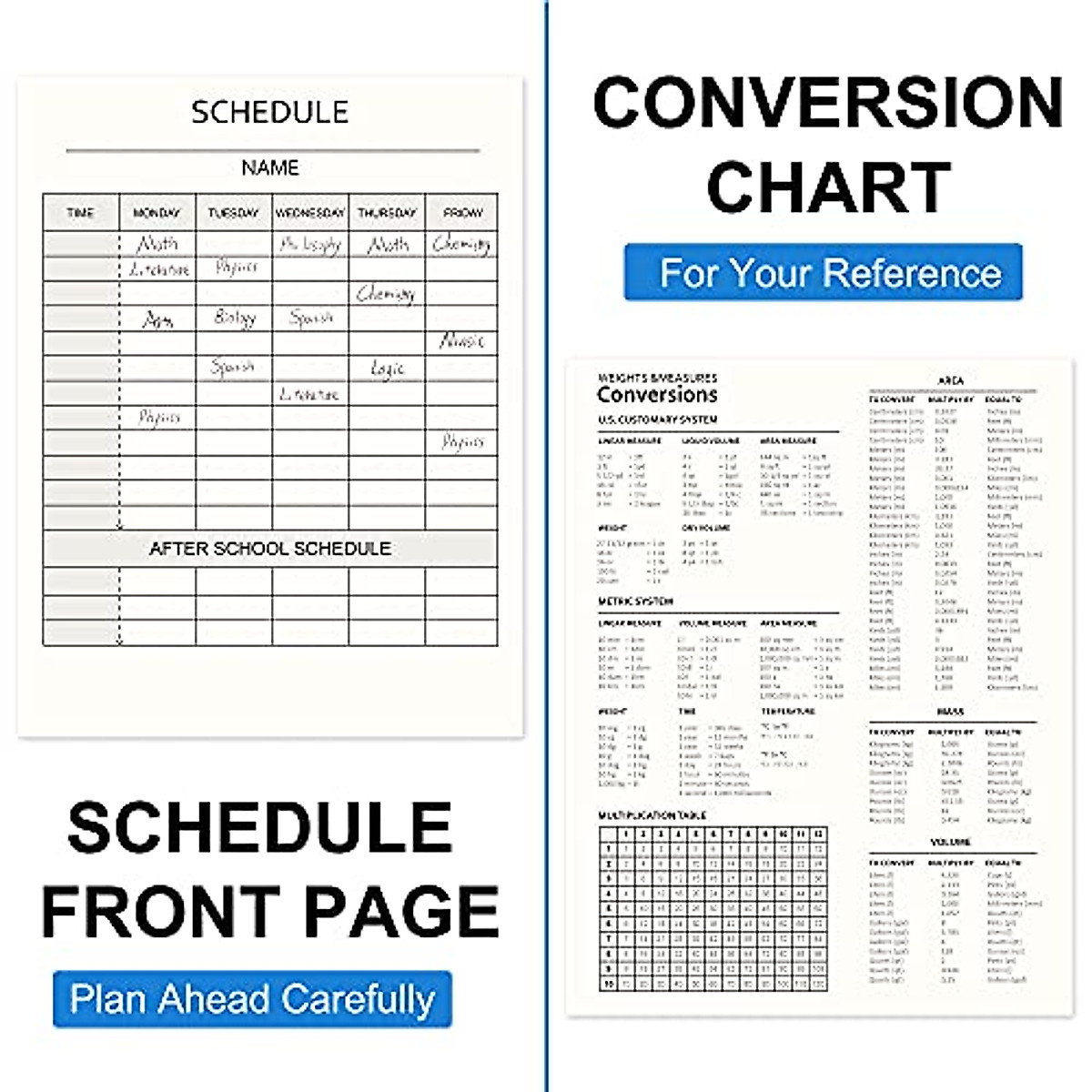 feela Composition Notebook, 8 Pack 8 Pastel Colors Wide Ruled Composition Books Bulk, Marble Cover Notepad Lined Cute Journal Notebooks for School Supplies Notes Taking Writing, 9.75 X 7.5 in