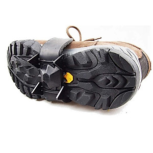 Toasis Ice Claws Snow Grips Spikes Crampons Traction Cleats for Shoes Boots