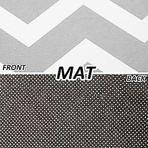 Paris Kitchen Rug Set 2 Pieces Elegant Paris Eiffel Tower France Couple Red Umbrella Trees Comfort Mat Cushioned Floor Mats Washable Doormat Anti Fatigue Non-Slip Chef Runner Rugs Bedroom Area Carpet