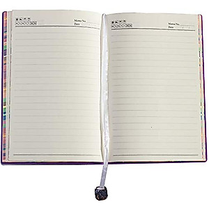 SEEHAN A5 Lined Notebook Planner Travel Journal Leather Notebook for Girls Women Princess Butterfly Journal Notebook Diary, A5 Ruled Writing Notebook Lined Note Pads Purple Journal 240 Pages