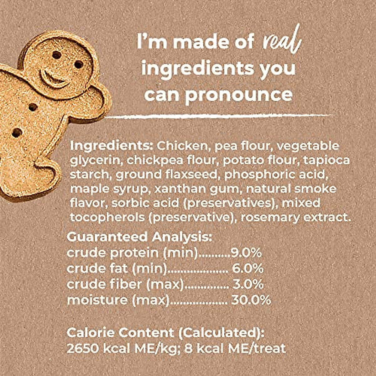 Buddy Biscuits Grain Free Soft & Chewy Dog Treats, Small Dog or Large Dogs Training, Healthy Roasted Chicken 5 oz.