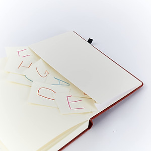 996DEMING Large Lined Journal Notebook for Work - 365 Pages Journals for Writing B5 College Ruled Notebook,100gsm Lined Paper,Leather Hardcover Journal for Men and Women,7.6'' X 10'' (Yellow, B5)