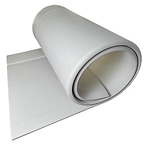 KidKusion Soft Seat Hearth Pad | Made in USA | Taupe | 90" x 14" | Fireplace and Hearth Protection