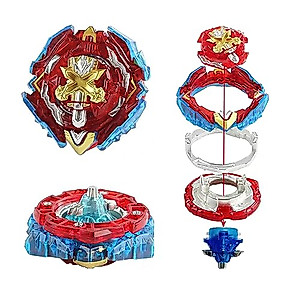 Battling Tops Burst Battle B-188 Guilty Longinus Kr MDS-2 Gyro Toys for Kids with B-184 Custom Bey Launcher (B-200)