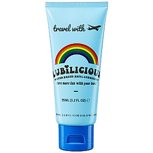 Lubilicious Water Base Lube 3.2 oz – Long-Lasting Water Based Lubricant – Discreet Personal Lubricant for Privacy – Smooth, Non-Sticky Water Based Lube for All Needs