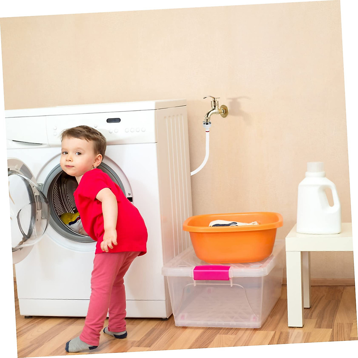 Generic 1pc Antique Faucet Kitchen Water Tap Pocket Door Hardware Lavatory Water Wash Basin Faucet Basin Taps Mixers Kitchen Tap Bar Sink Faucet Bath Household Products Zinc Alloy Brass