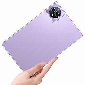 Honio 4G LTE Phone Tablet, Octa Core CPU 8GB RAM 256GB ROM 10.1 Inch FHD Tablet 100-240V for Entertainment (US Plug)